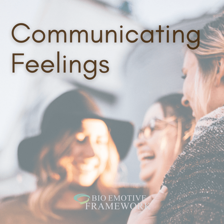 Communicating Feelings - The Bio-Emotive Framework